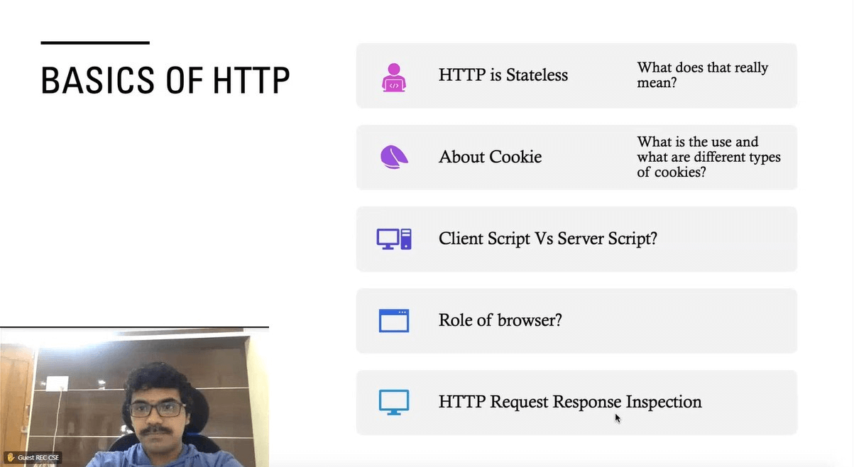 Guest Lecture (webinar) on Web Vulnerabilities and related Security ...